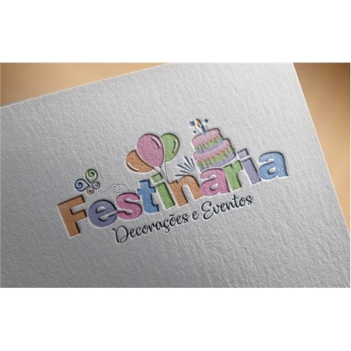 Festinaria Decorações e Eventos | Criação de Logo Para Outros