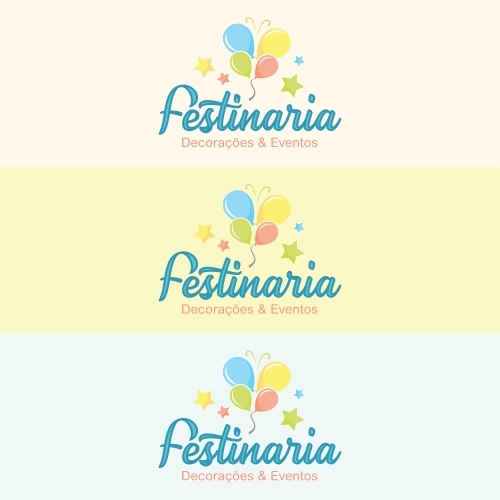 Festinaria Decorações e Eventos | Criação de Logo Para Outros
