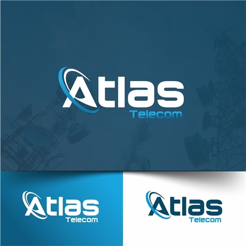 Atlas Telecom | Criação de Logo Para Computador & Internet