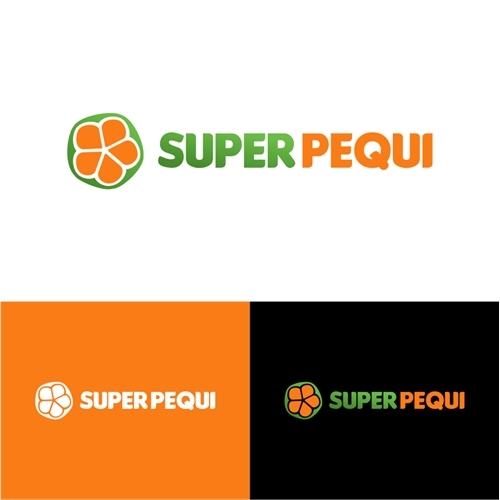 Super Pequi | Criação de Logo Para Alimentos & Bebidas