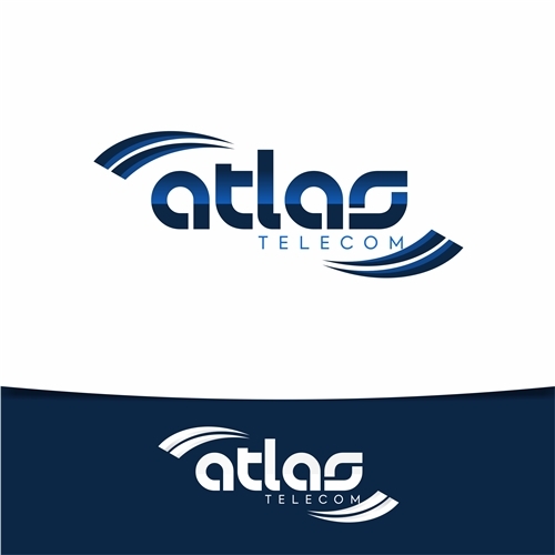 Atlas Telecom | Criação de Logo Para Computador & Internet