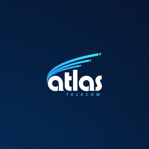 Atlas Telecom | Criação de Logo Para Computador & Internet