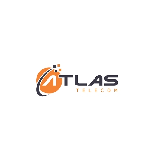 Atlas Telecom | Criação de Logo Para Computador & Internet