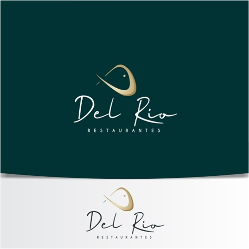 Del Rio Restaurante | Criação de Logo Para Alimentos & Bebidas