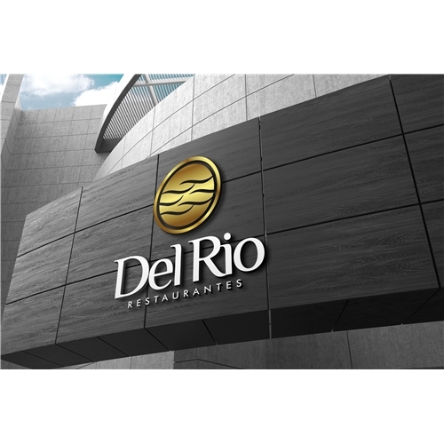 Del Rio Restaurante | Criação de Logo Para Alimentos & Bebidas