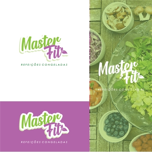 Master Fit – Refeições Congeladas | Criação de Logo Para Alimentos...