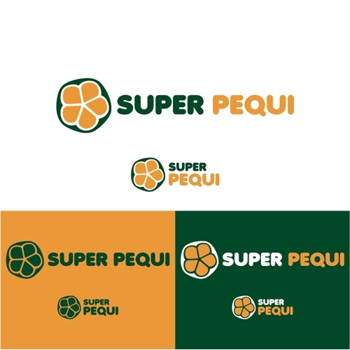 Super Pequi | Criação de Logo Para Alimentos & Bebidas