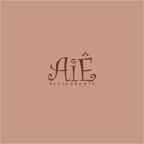 Restaurante AIÊ | Criação de Logo Para Alimentos & Bebidas