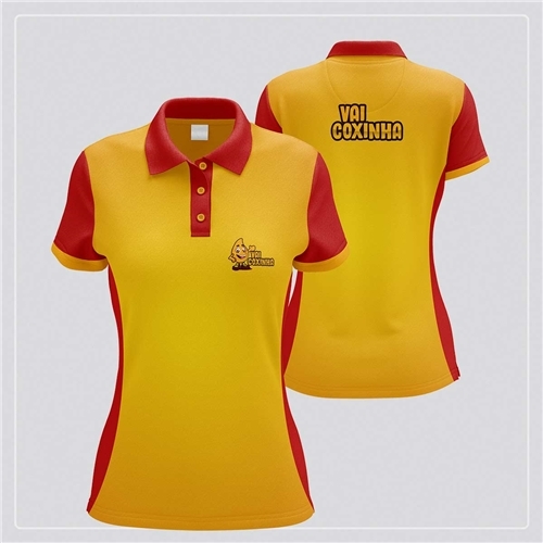 vaiCoxinha / (fast food) | Criação de Uniforme Profissional Para Al...