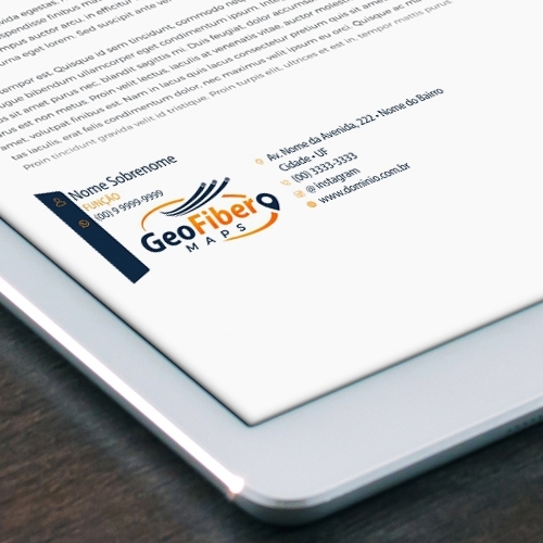 GeoFiber Maps | Criação de Projeto Combo top of mind Para Computado...