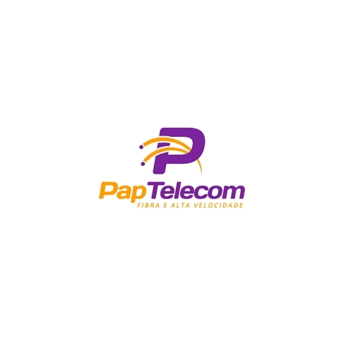 PAP Telecom / Serviços Fibra e alta velocidade | Criação de Logo Pa...