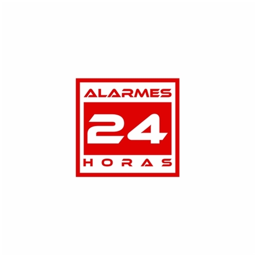 ALARMES 24 HORAS | Criação de Logo Para Segurança & Vigilância