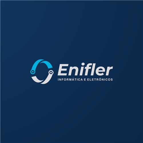 ENIFLER | Criação de Logo Para Computador & Internet