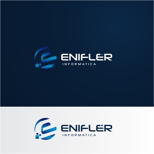 ENIFLER | Criação de Logo Para Computador & Internet