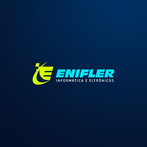 ENIFLER | Criação de Logo Para Computador & Internet