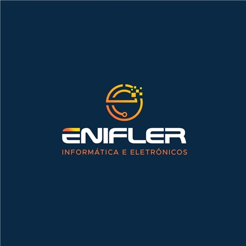 ENIFLER | Criação de Logo Para Computador & Internet