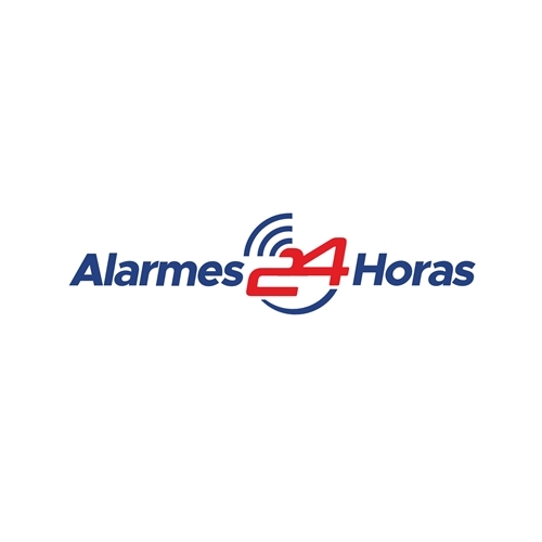 ALARMES 24 HORAS | Criação de Logo Para Segurança & Vigilância