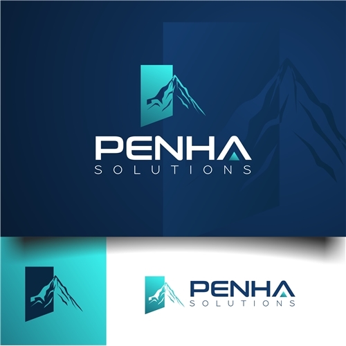 PENHA SOLUTIONS | Criação de Logo e Cartao de Visita Para Tecnologi...
