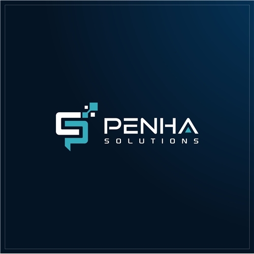 PENHA SOLUTIONS | Criação de Logo e Cartao de Visita Para Tecnologi...