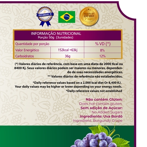 4 -SUCO DE UVA ORGÂNICO- RÓTULO ÚNICO | Criação de Layout de Rótul...