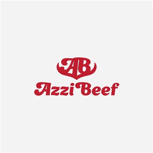 Azzi Beef | Criação de Logo Para Alimentos & Bebidas