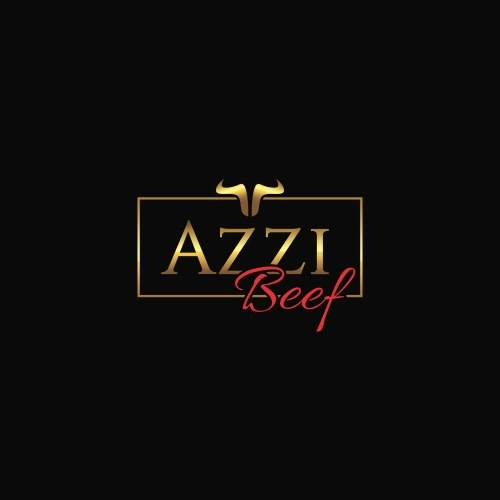 Azzi Beef | Criação de Logo Para Alimentos & Bebidas