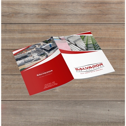 SALVADOR PREMOLDADOS | Criação de Folder Para Construção & Engenharia