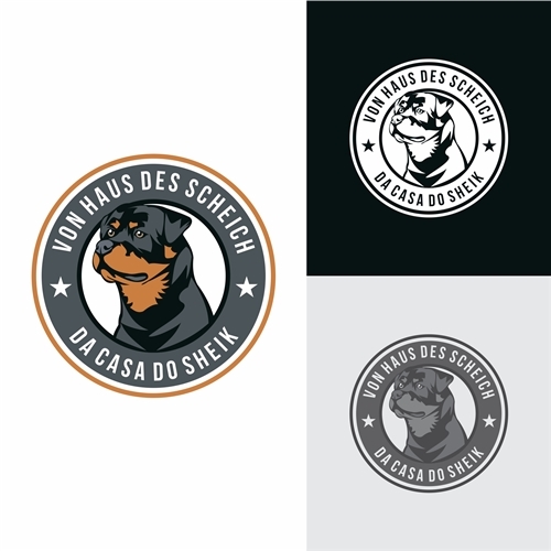 Von Haus des Scheich - Da Casa do Sheik | Criação de Logo Para Animais