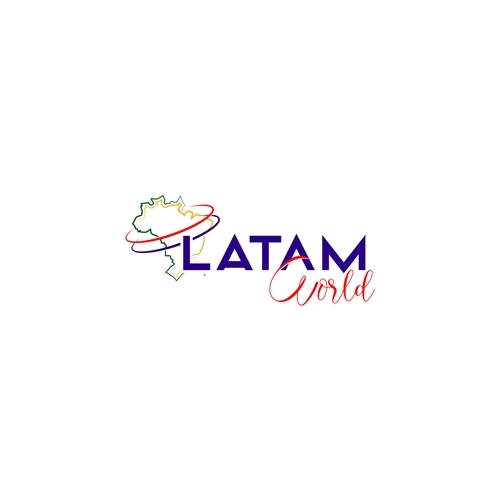 Latam World | Criação de Logo e Cartao de Visita Para Viagens & Lazer