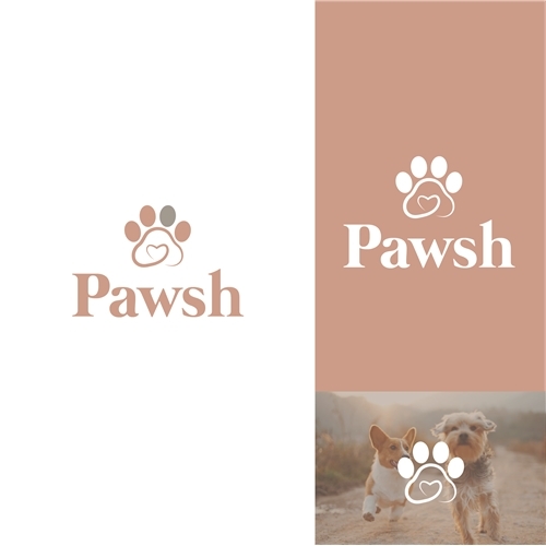 Pawsh | Criação de Logo Para Pets