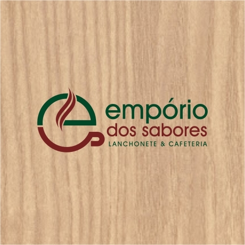 Empório dos Sabores Lanchonete & Cafeteria | Criação de Logo e Pape...