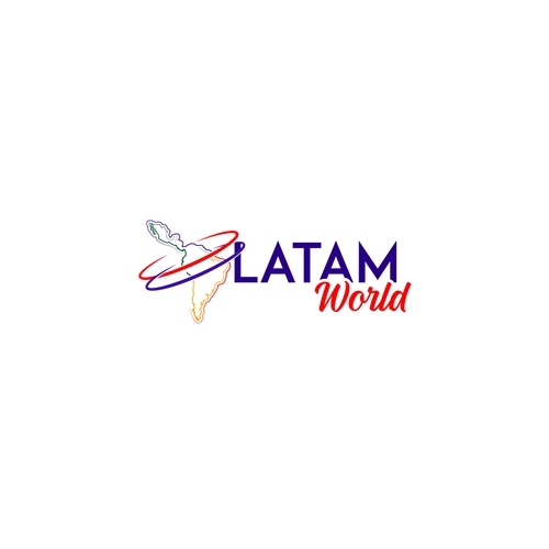 Latam World | Criação de Logo e Cartao de Visita Para Viagens & Lazer
