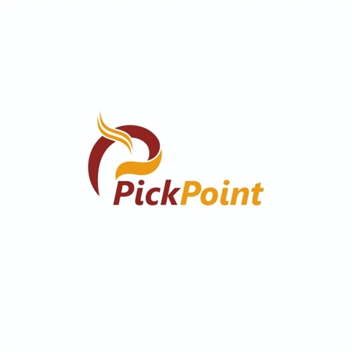 PickPoint | Criação de Logo Para Alimentos & Bebidas