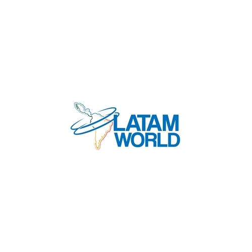 Latam World | Criação de Logo e Cartao de Visita Para Viagens & Lazer