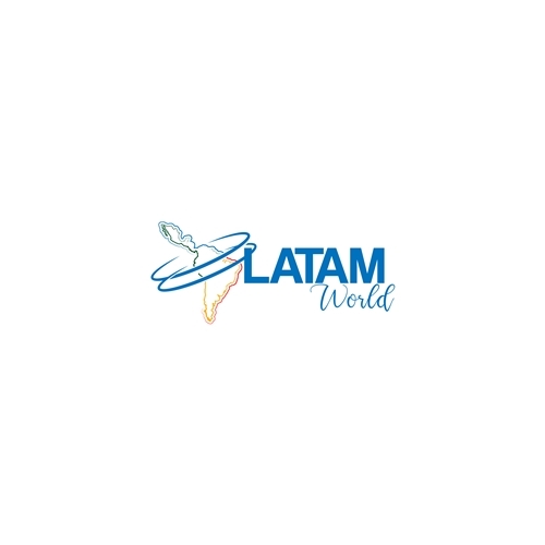 Latam World | Criação de Logo e Cartao de Visita Para Viagens & Lazer