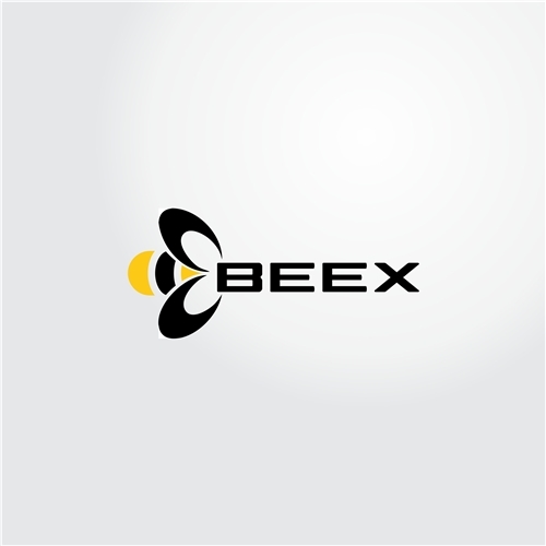 beex | Bee = Abelha | X = Multiplicação | Criação de Logo Para Mar...