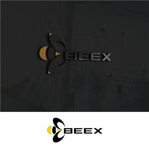 beex | Bee = Abelha | X = Multiplicação | Criação de Logo Para Mar...