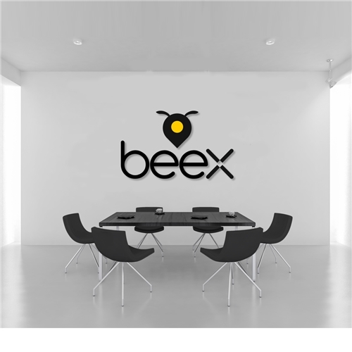 beex | Bee = Abelha | X = Multiplicação | Criação de Logo Para Mar...