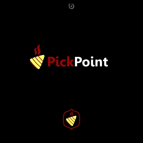 PickPoint | Criação de Logo Para Alimentos & Bebidas