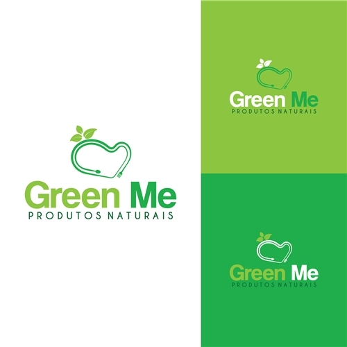 Green Me | Criação de Logo Para Alimentos & Bebidas