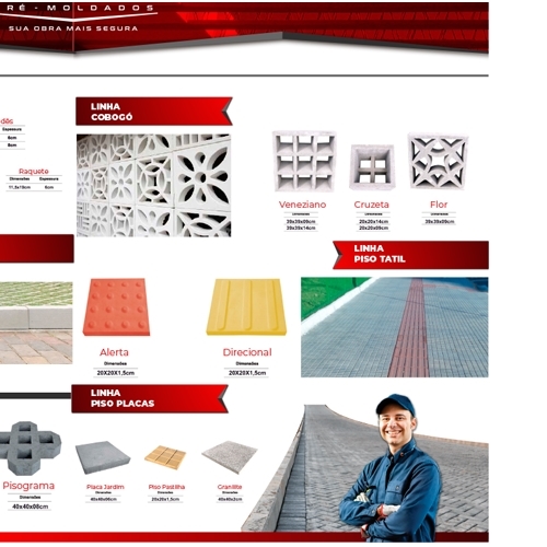 SALVADOR PREMOLDADOS | Criação de Folder Para Construção & Engenharia