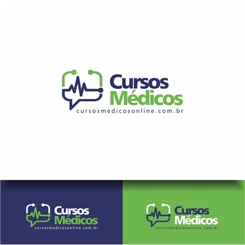 Cursos Médicos | Criação de Logo Para Educação & Cursos