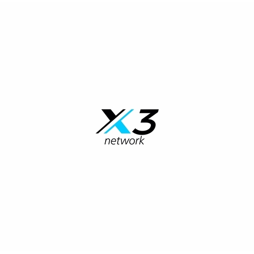 X3 Network | Criação de Logo Para Marketing & Comunicação