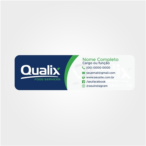 QUALIX FOOD SERVICES | Criação de Logo e Papelaria (6 itens) Para O...