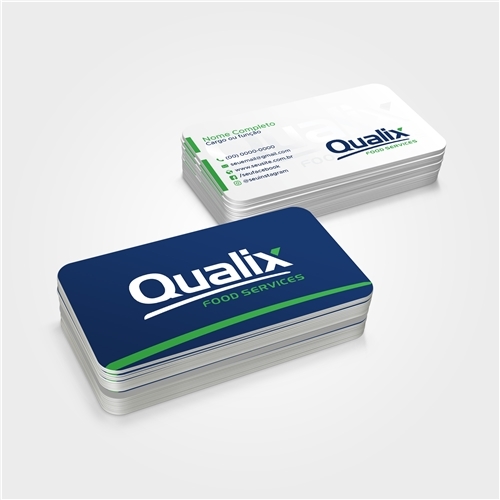 QUALIX FOOD SERVICES | Criação de Logo e Papelaria (6 itens) Para O...