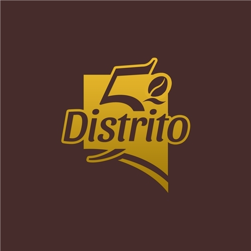 5° Distrito | Criação de Logo Para Alimentos & Bebidas