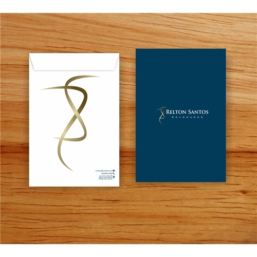 Relton Santos Advogados | Criação de Logo e Papelaria (6 itens) Par...