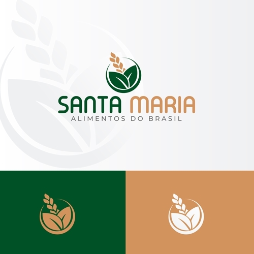 SANTA MARIA ALIMENTOS DO BRASIL | Criação de Logo Para Ambiental
