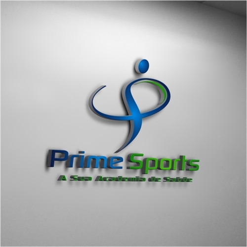Prime Sports - A sua Academia da Saúde | Criação de Logo Para Esportes