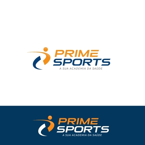 Prime Sports - A sua Academia da Saúde | Criação de Logo Para Esportes
